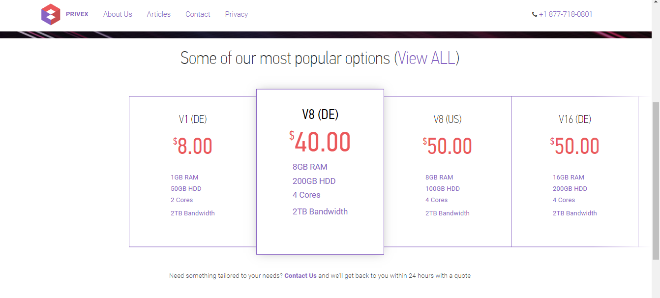 Ordering And Paying For A Server Using Privex [Step-by-step guide]